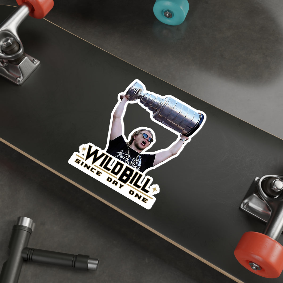 *CLEAN* WILD BILL 6" Weatherproof Auto Decal – Social Networking Merch